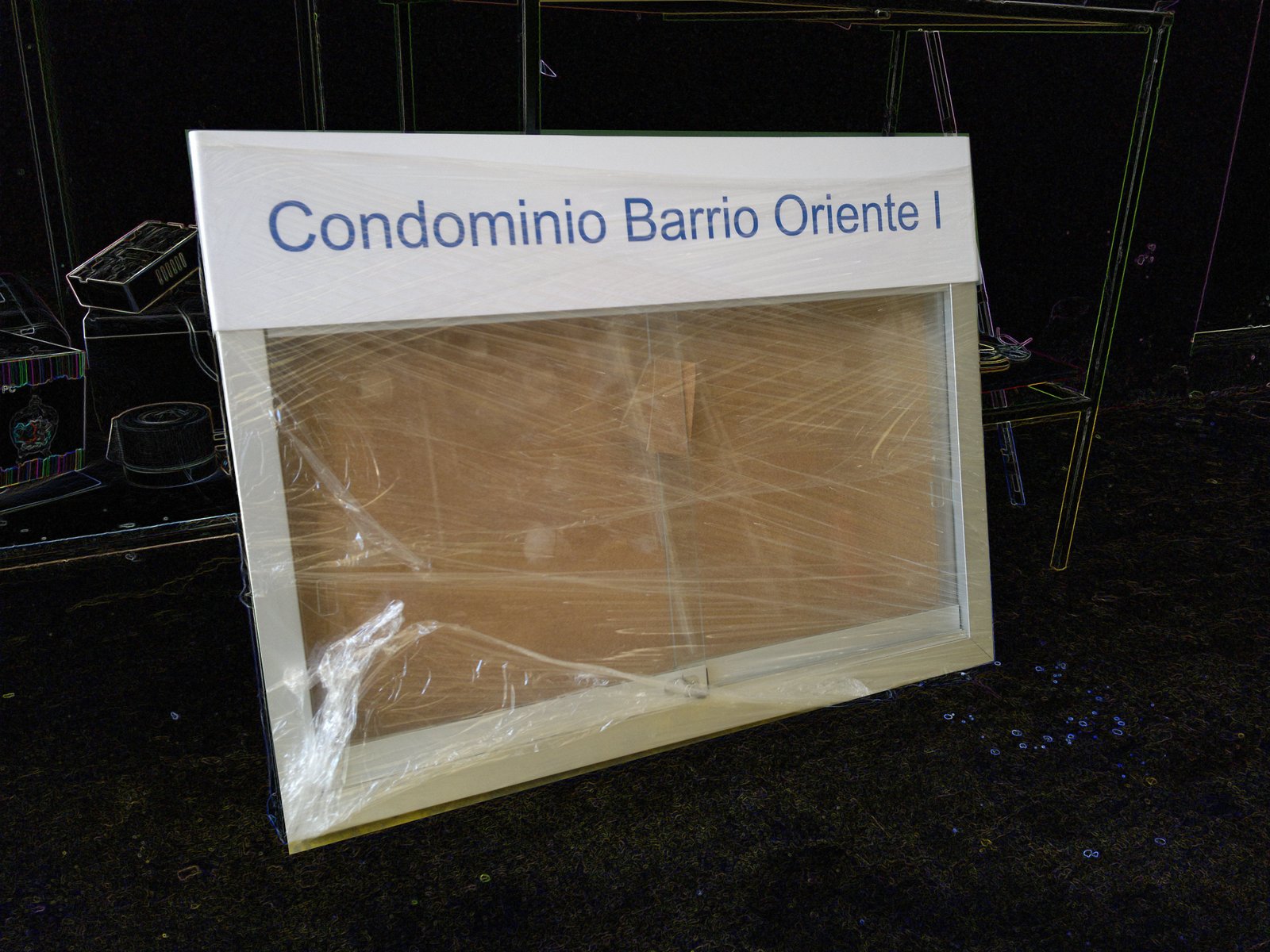 Diario mural corcho natural cenefa recta 15 y 20 cm de alto en alucobond